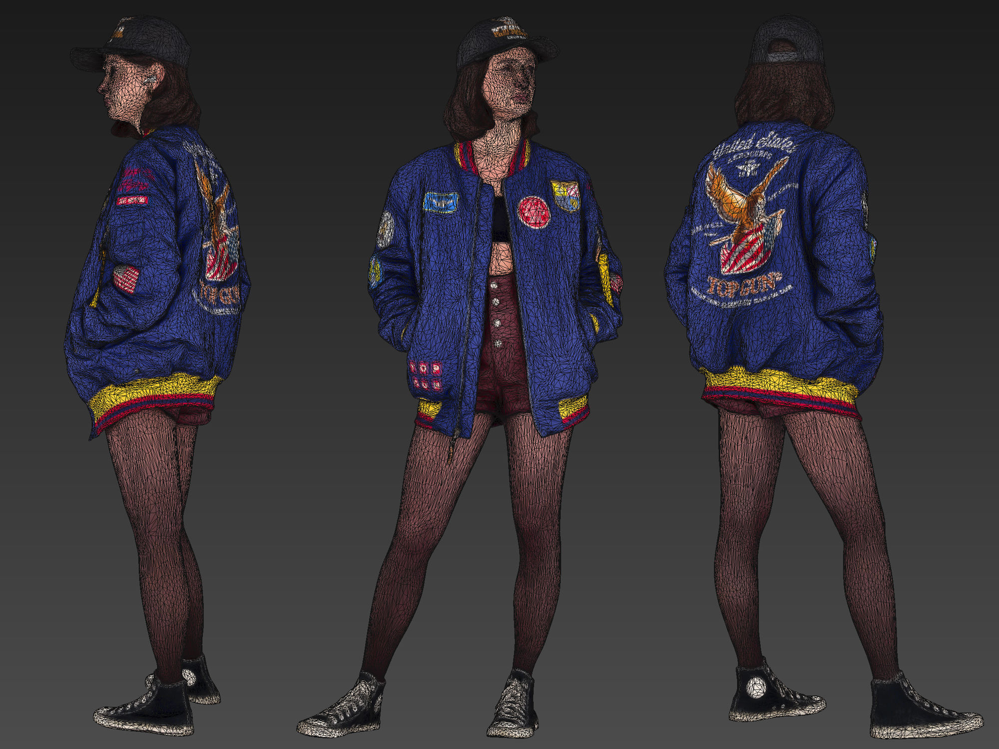 Cheeky Girl 3D model | CGTrader