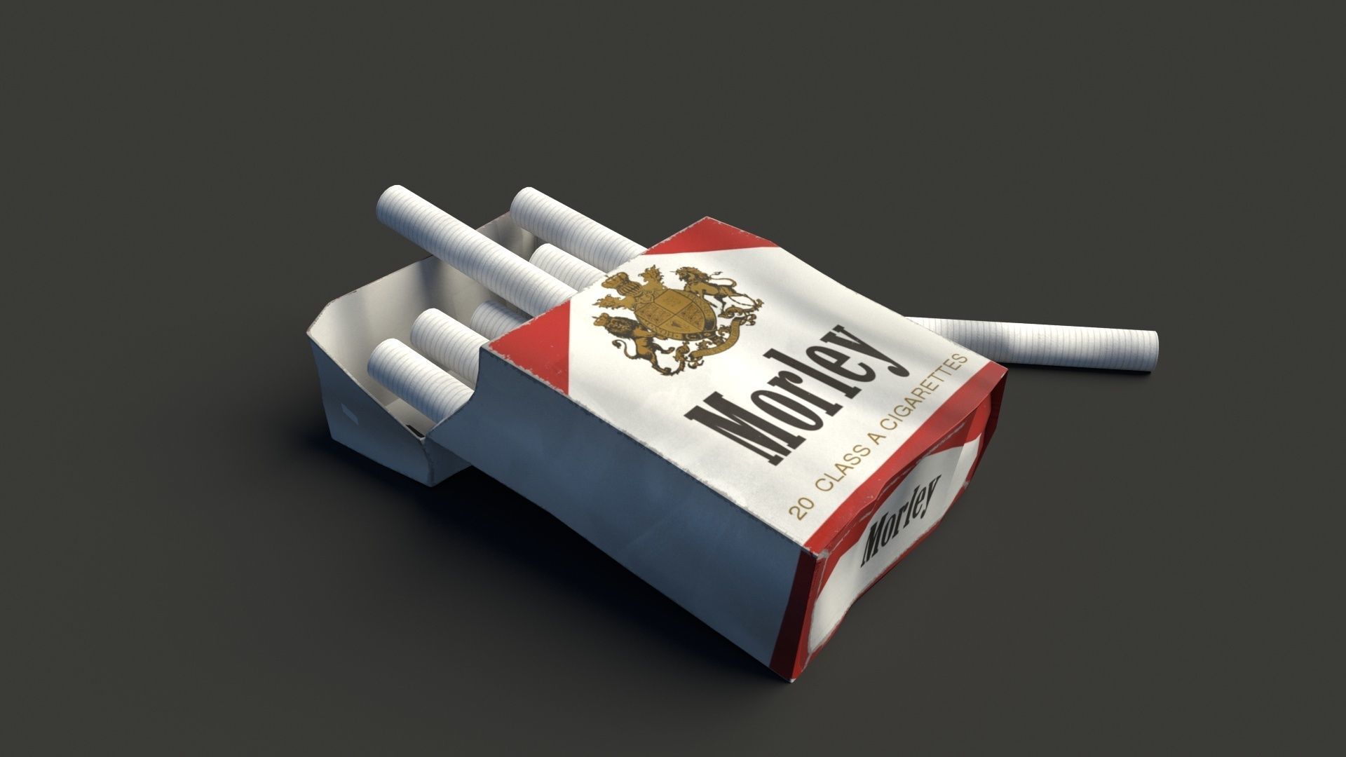Cigarette pack 3D model | CGTrader