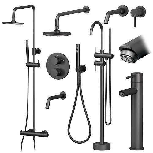 Faucets and shower sets Lusso set 3D model | CGTrader