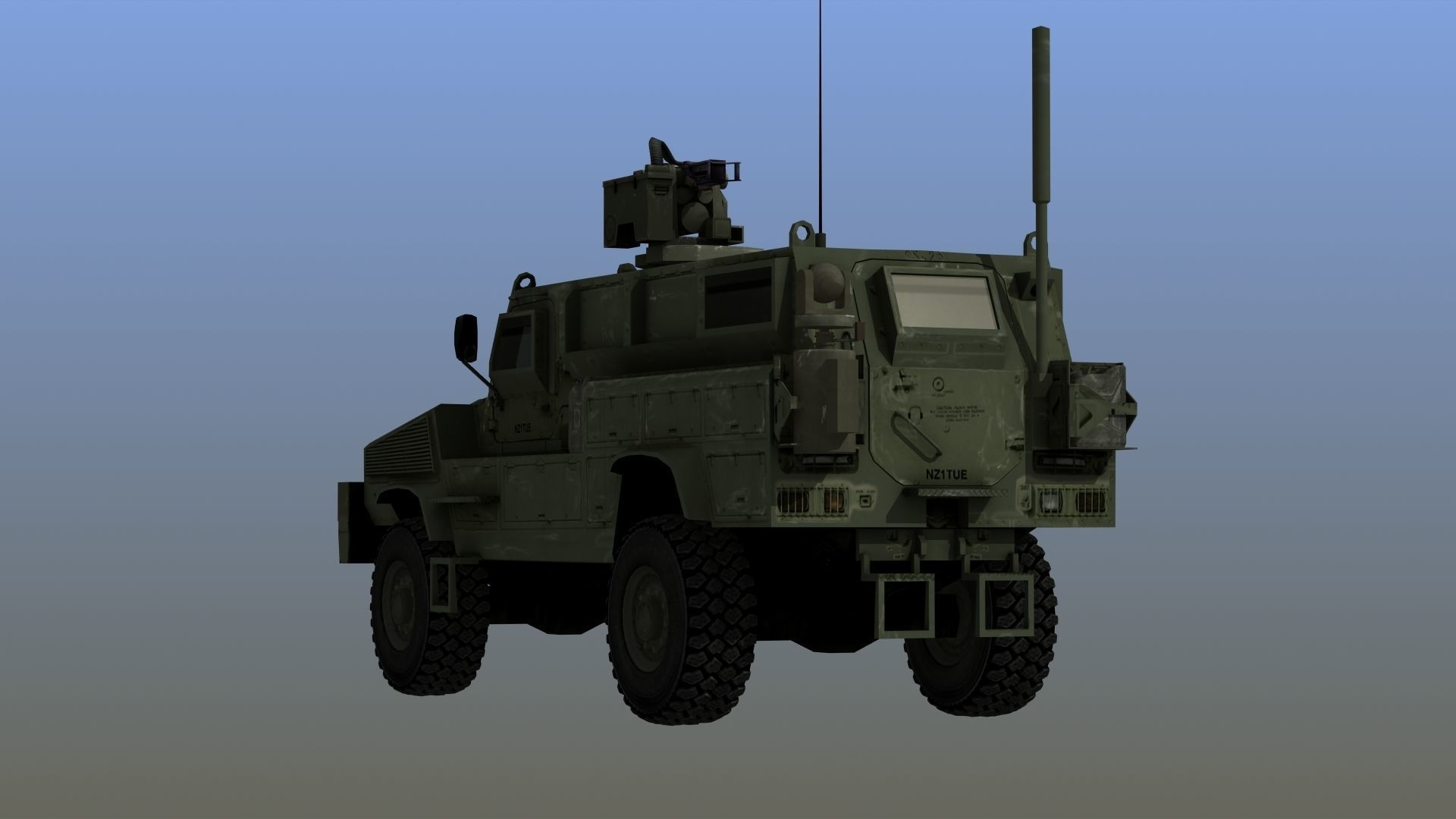 Military MRAP Collection | CGTrader