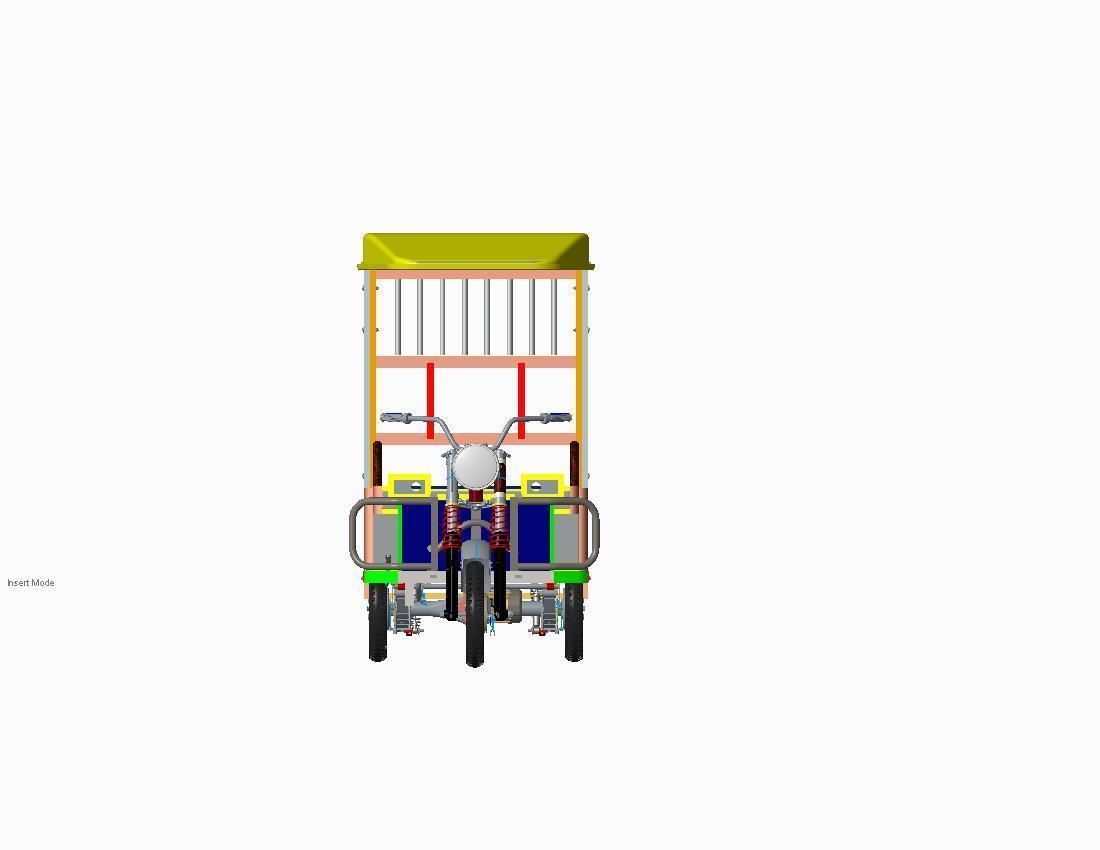 E-RICKSHAW 3D model animated | CGTrader