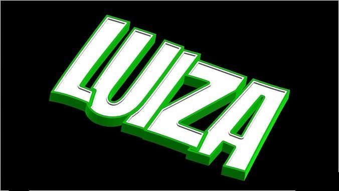 Name led light - LUIZA - 3D model 3D printable | CGTrader