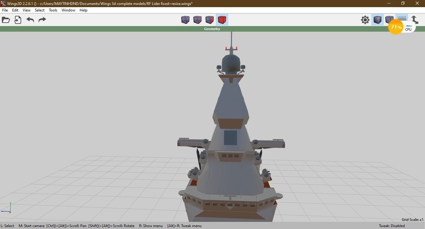 RF Lider free VR / AR / low-poly 3D model | CGTrader
