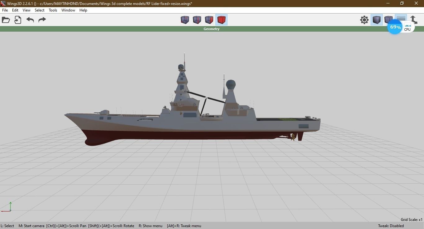 RF Lider free VR / AR / low-poly 3D model | CGTrader