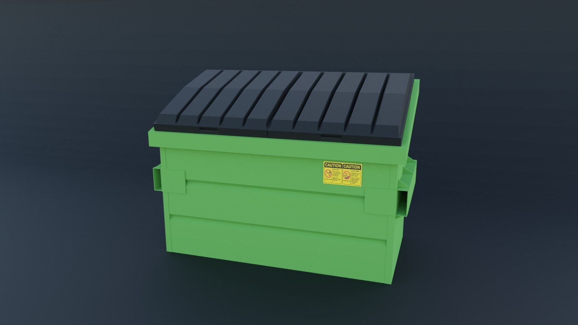 Generic Dumpster free 3D model | CGTrader