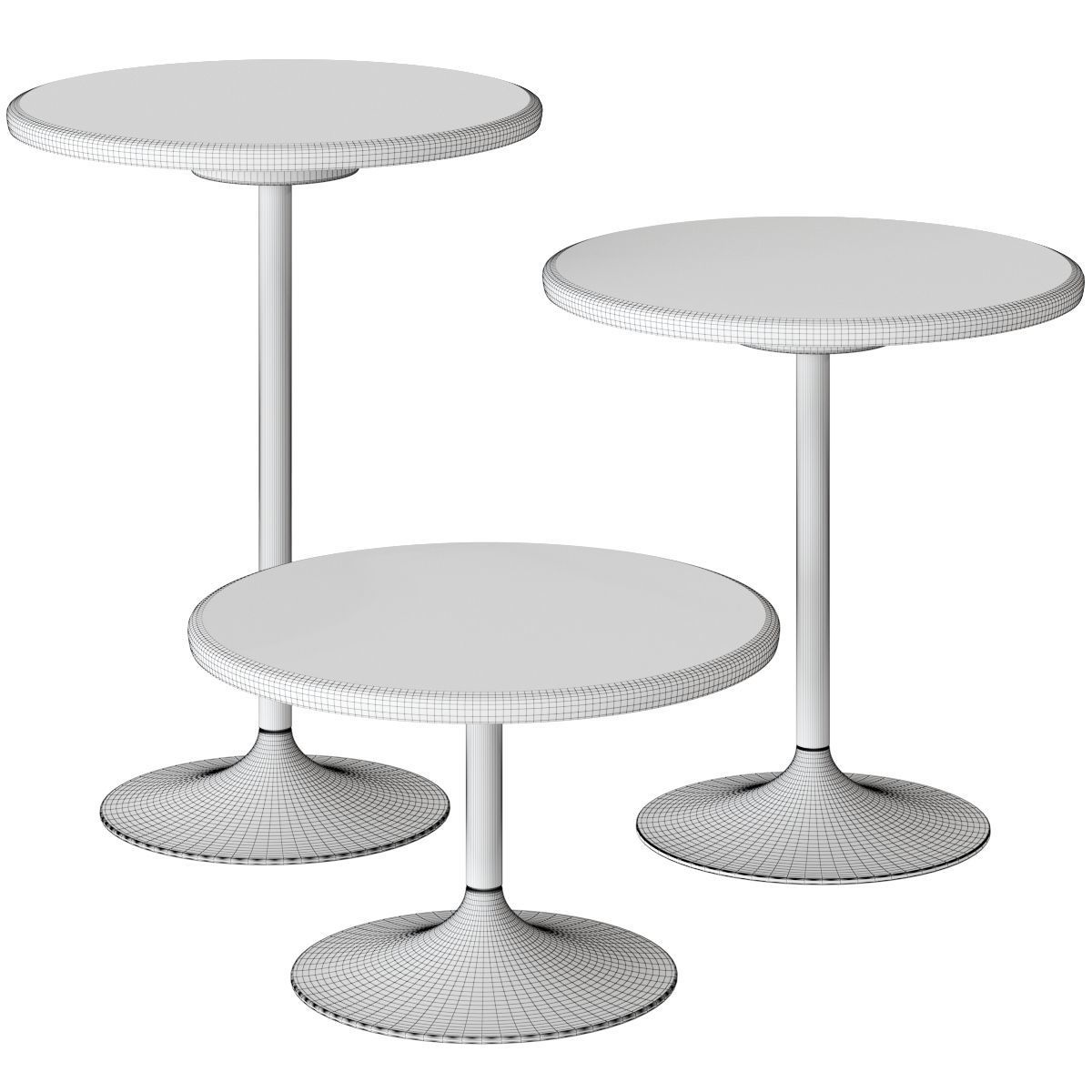 Full Moon by Edra Coffe side table 3D model | CGTrader