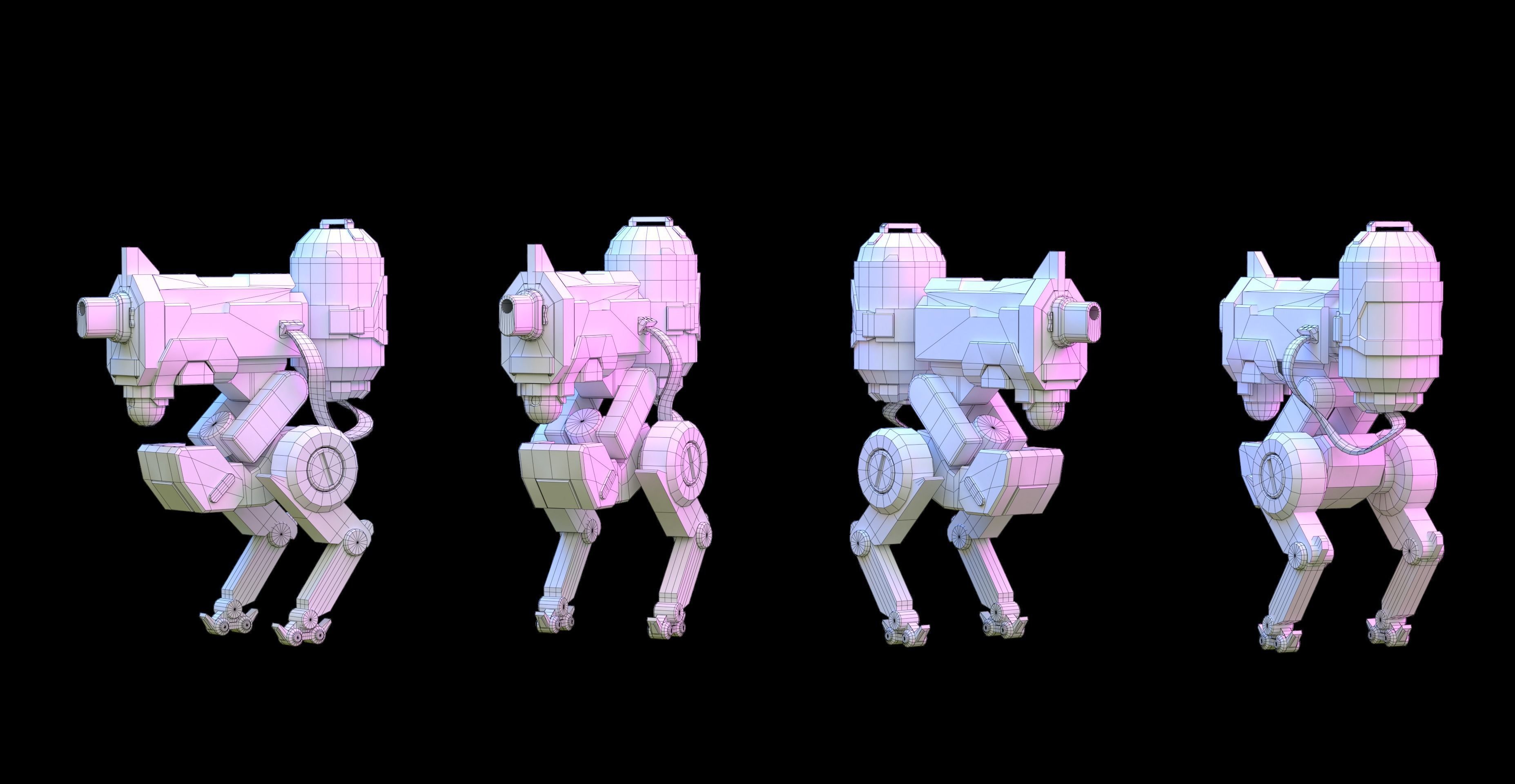 3D model Valorant Killjoy Gun Bot VR / AR / low-poly | CGTrader