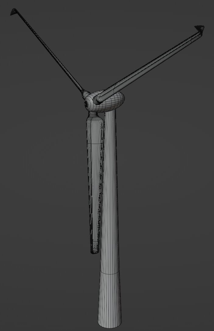 Windturbine free 3D model | CGTrader