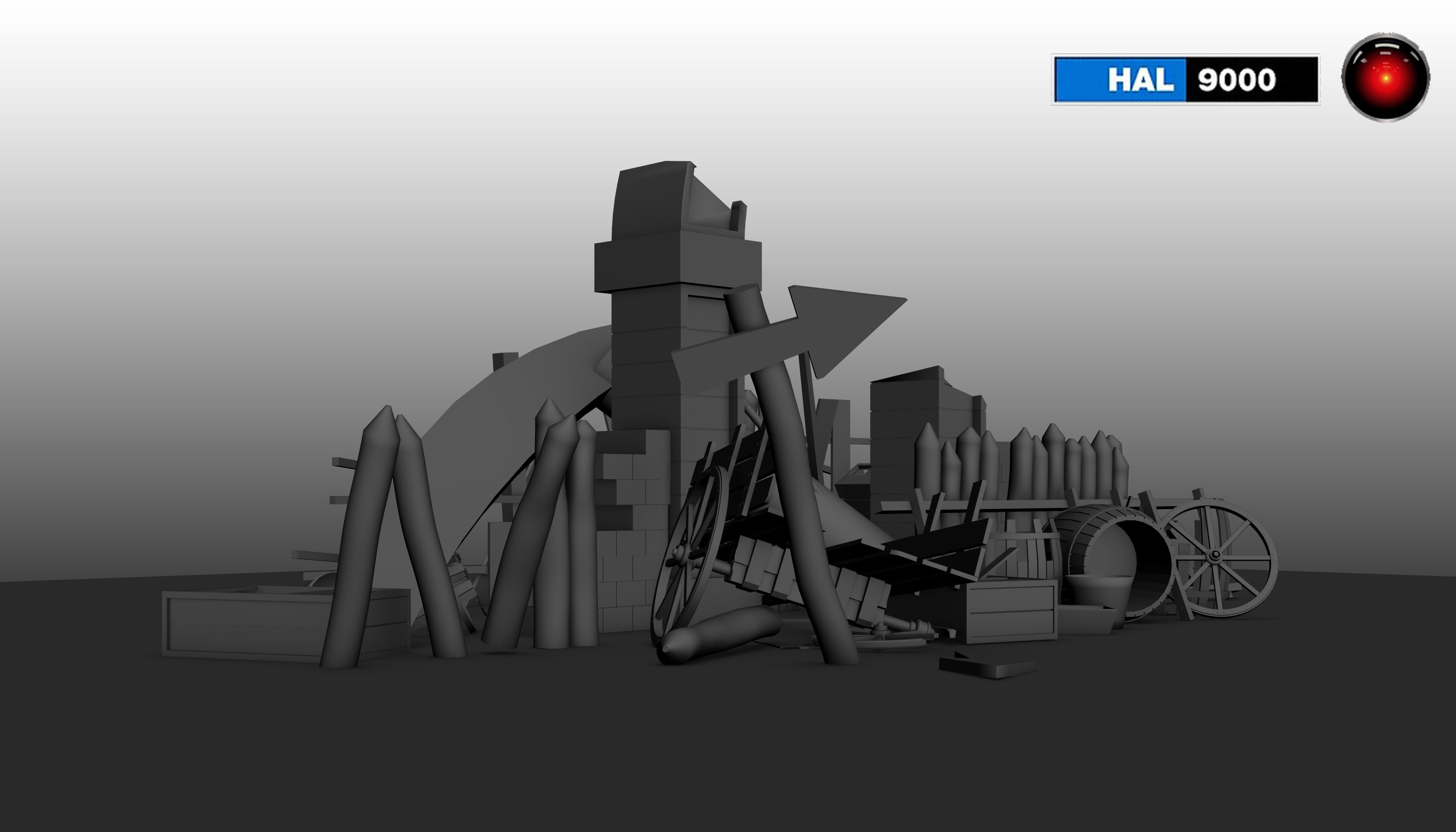 Medieval trash 3D model | CGTrader