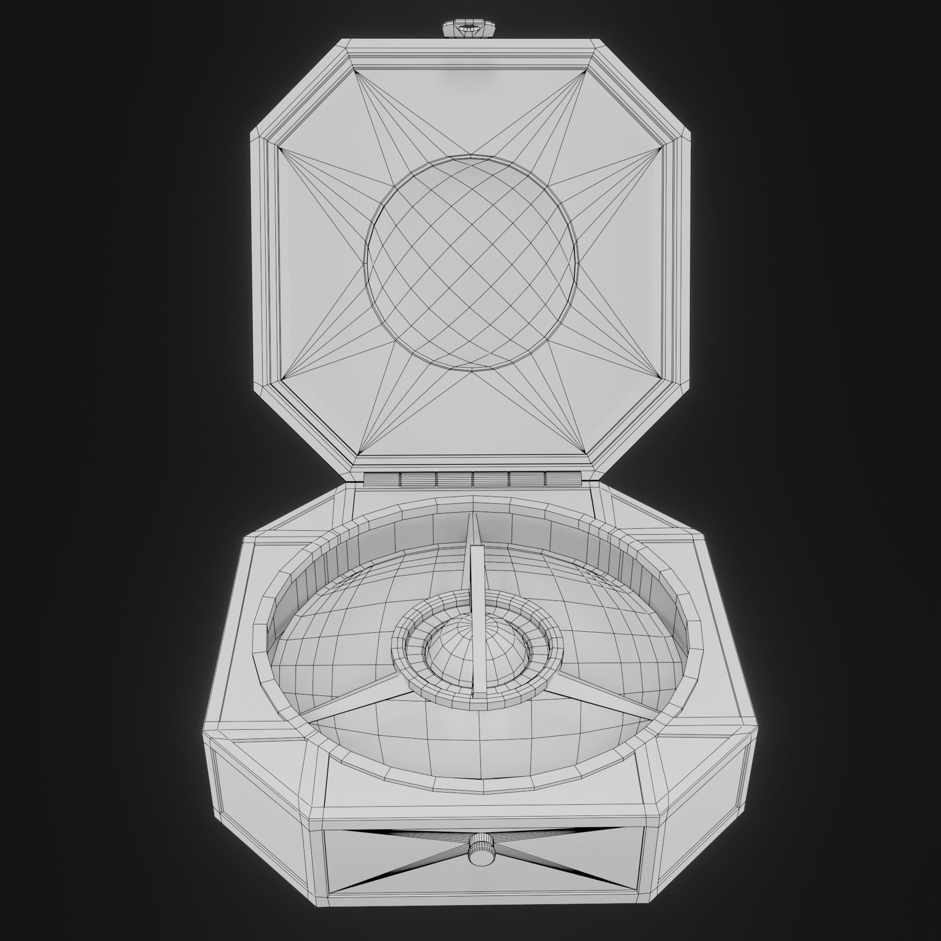Compass old free VR / AR / low-poly 3D model | CGTrader