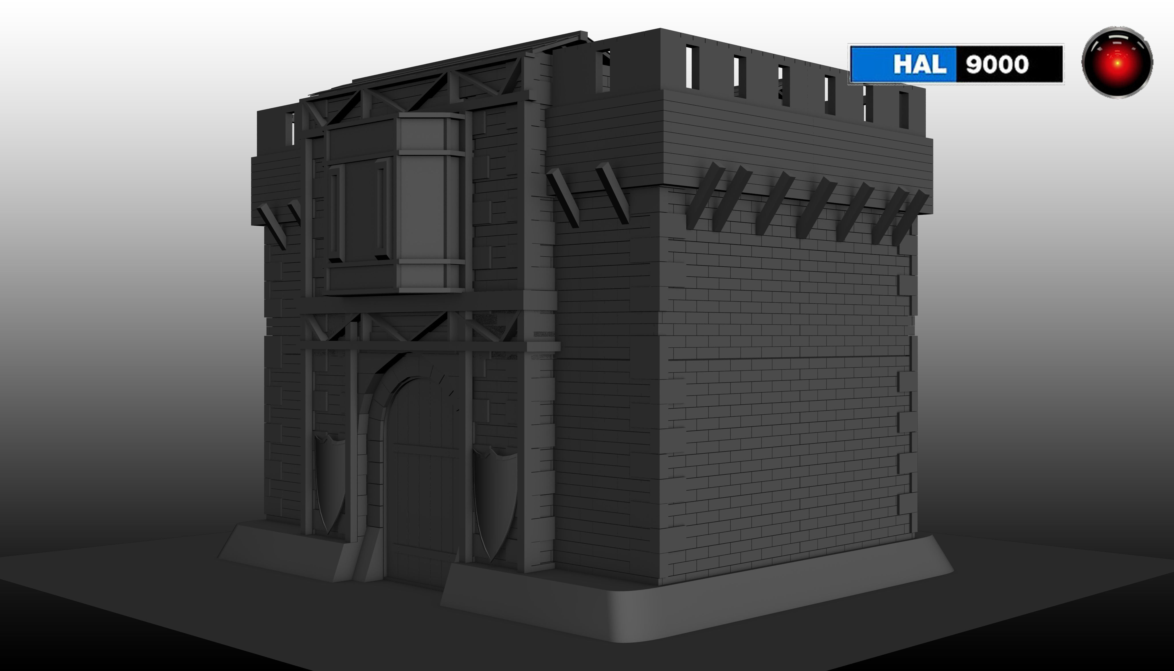 Medieval turret 3D model | CGTrader