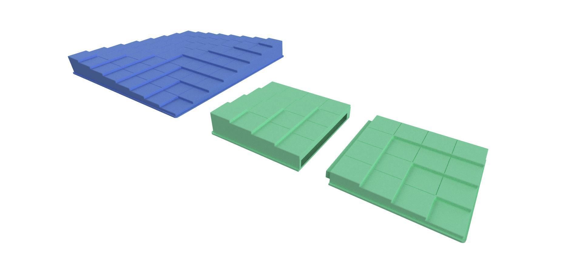 TNG Terrace Board Game 3D model 3D printable | CGTrader