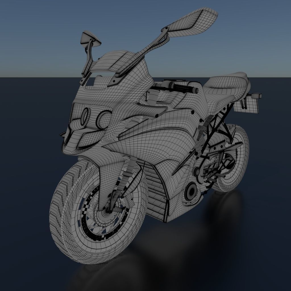 3D model KTM Bike model VR / AR / low-poly | CGTrader