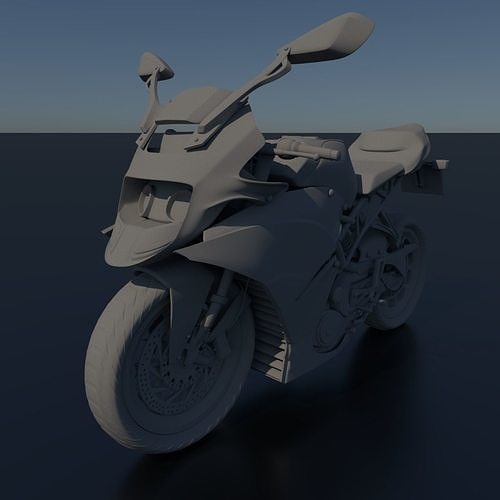 3D model KTM Bike model VR / AR / low-poly | CGTrader