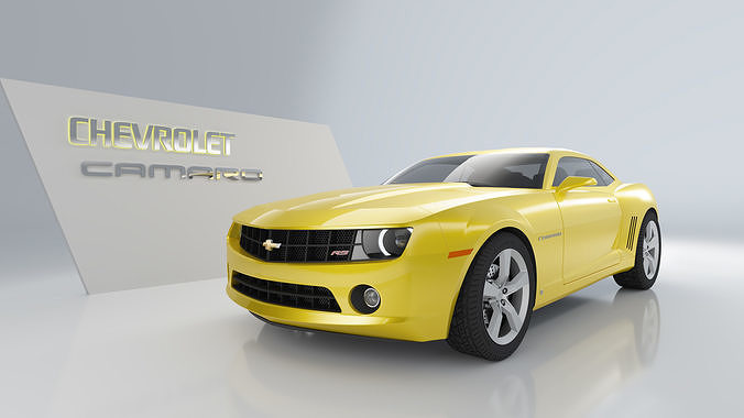 Chevrolet Camaro 2010 3D Model HIGH POLY 3D model | CGTrader
