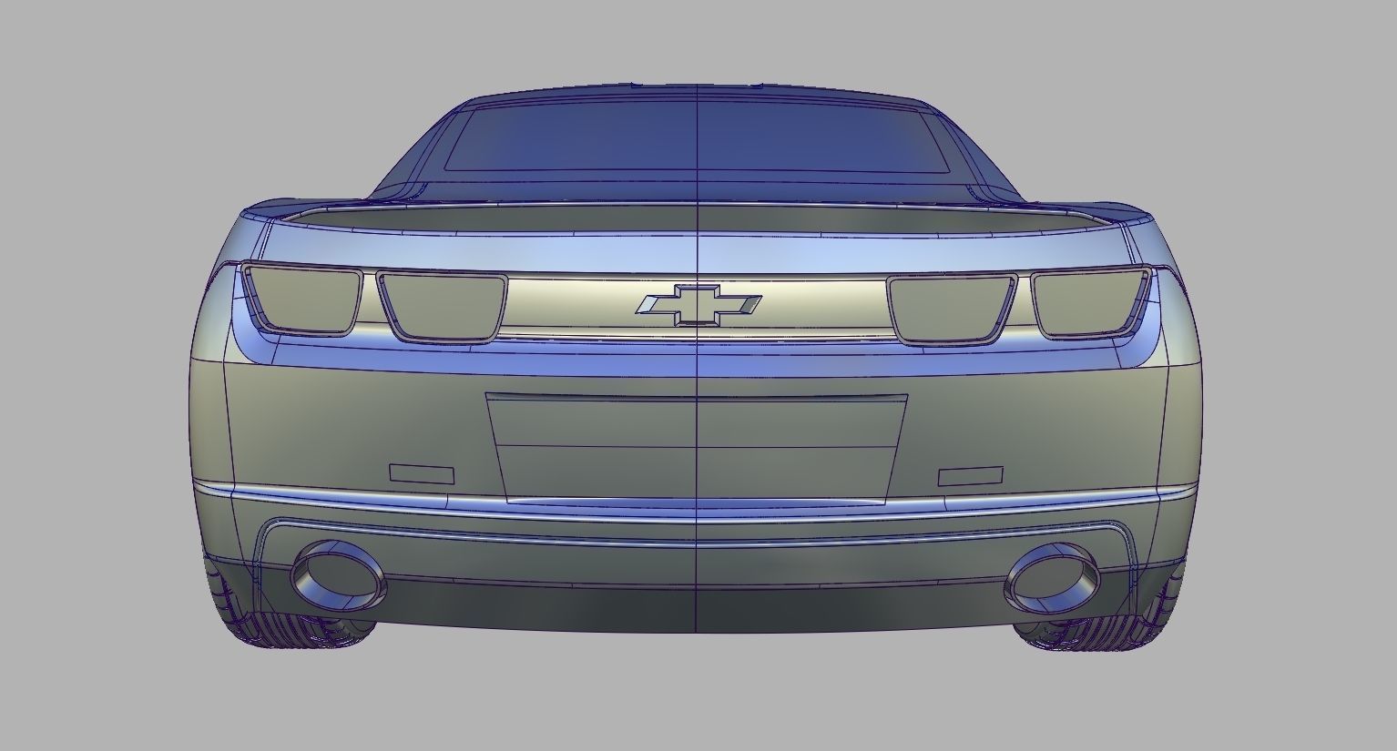 Chevrolet Camaro 2010 3D Model HIGH POLY 3D model | CGTrader
