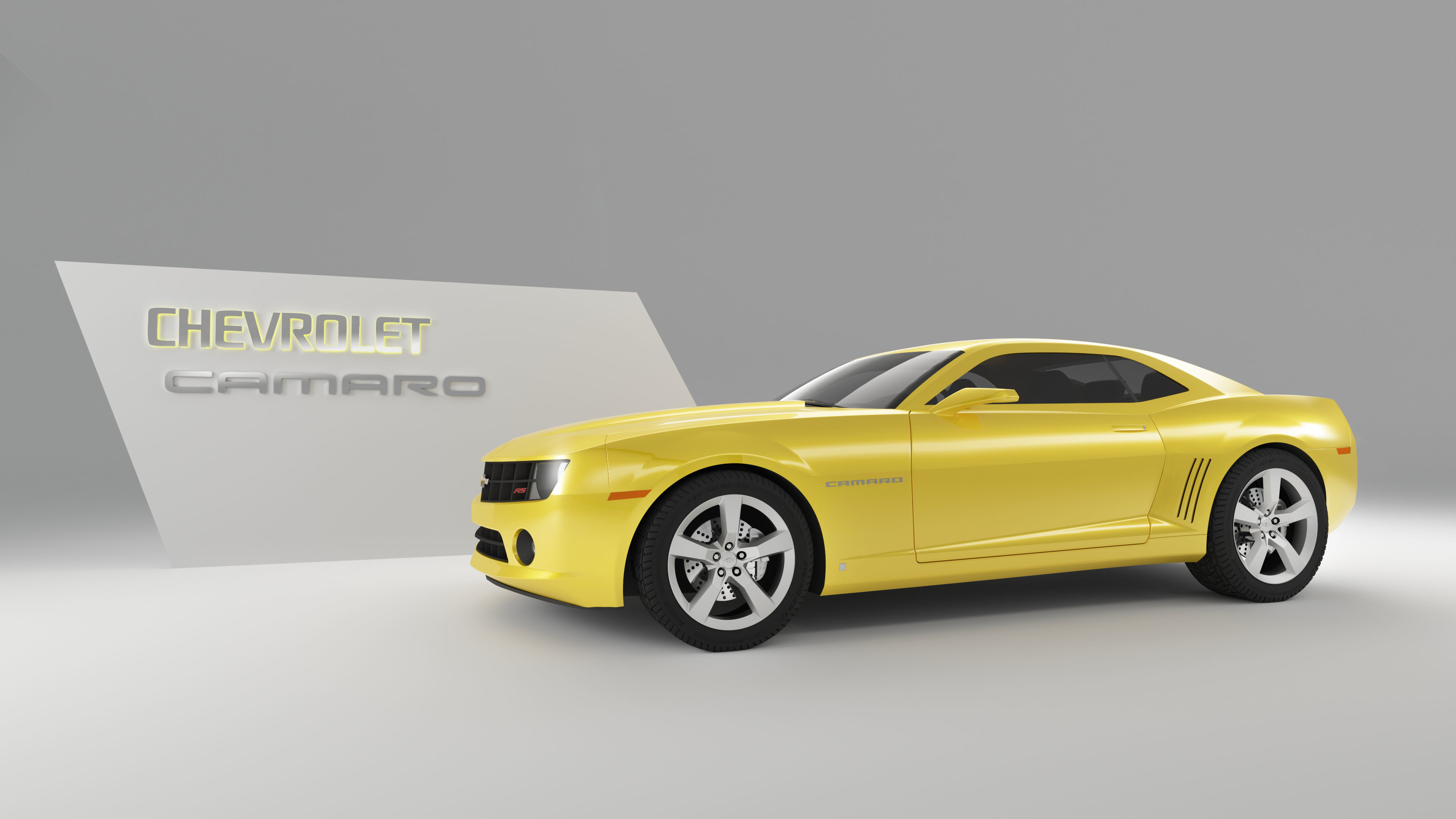Chevrolet Camaro 2010 3D Model HIGH POLY 3D model | CGTrader