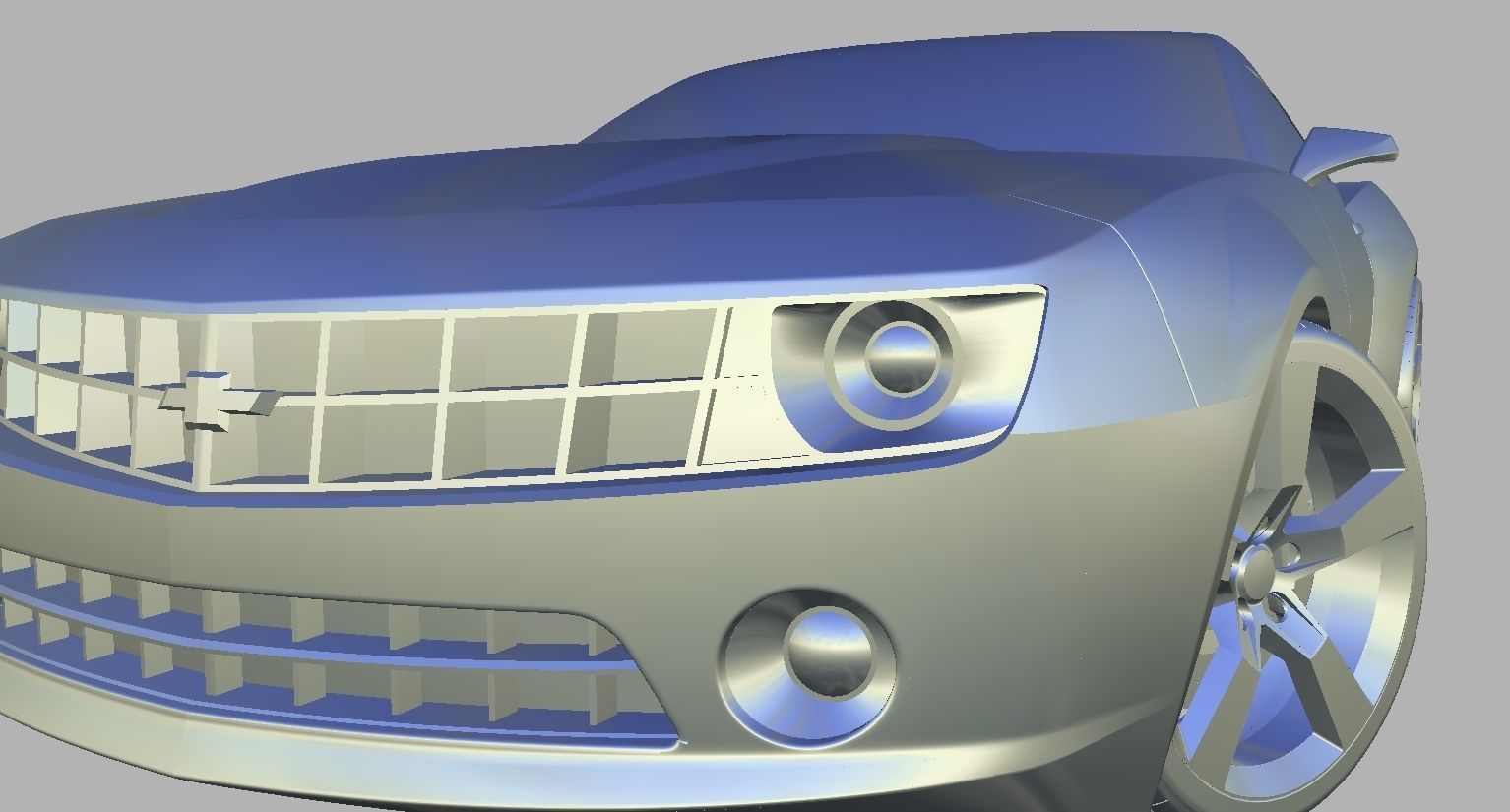 Chevrolet Camaro 2010 3D Model HIGH POLY 3D model | CGTrader