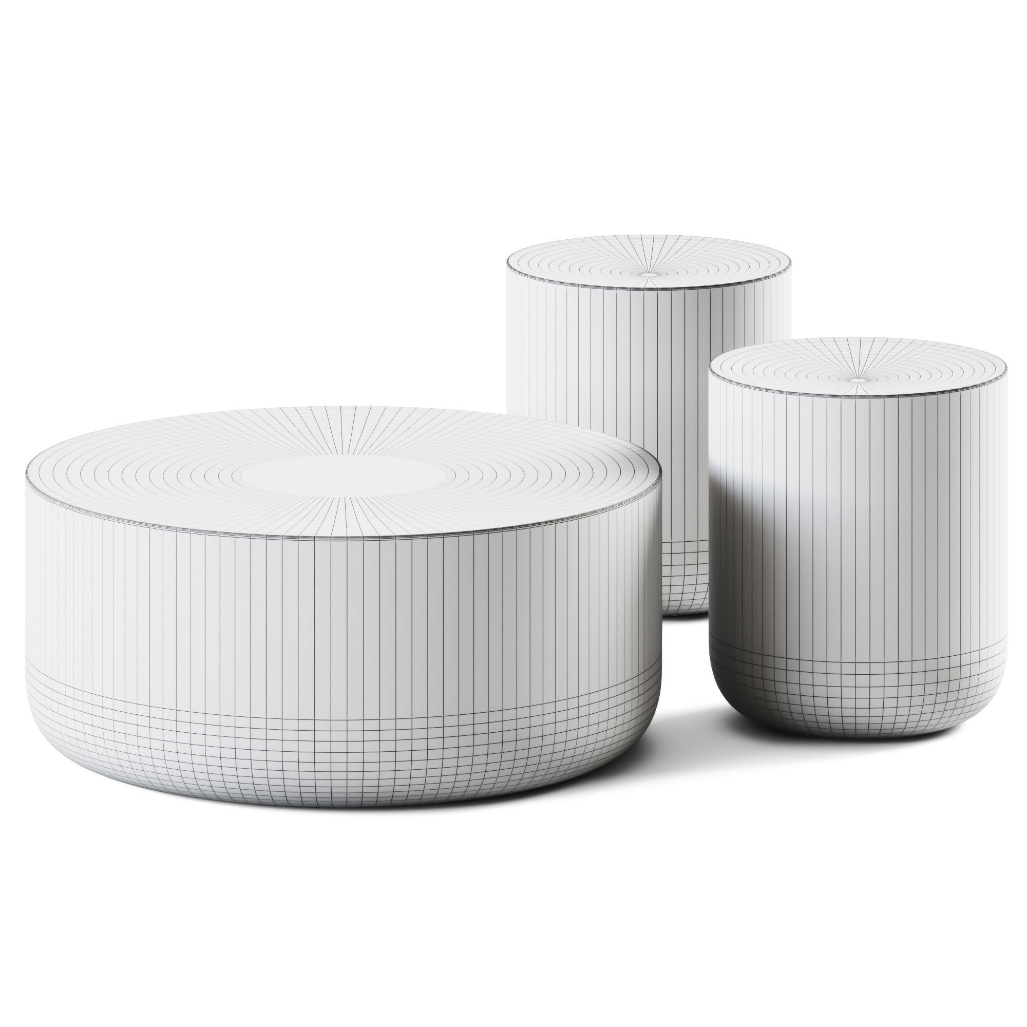 Coffee Table Zitella Cimento 3D model | CGTrader