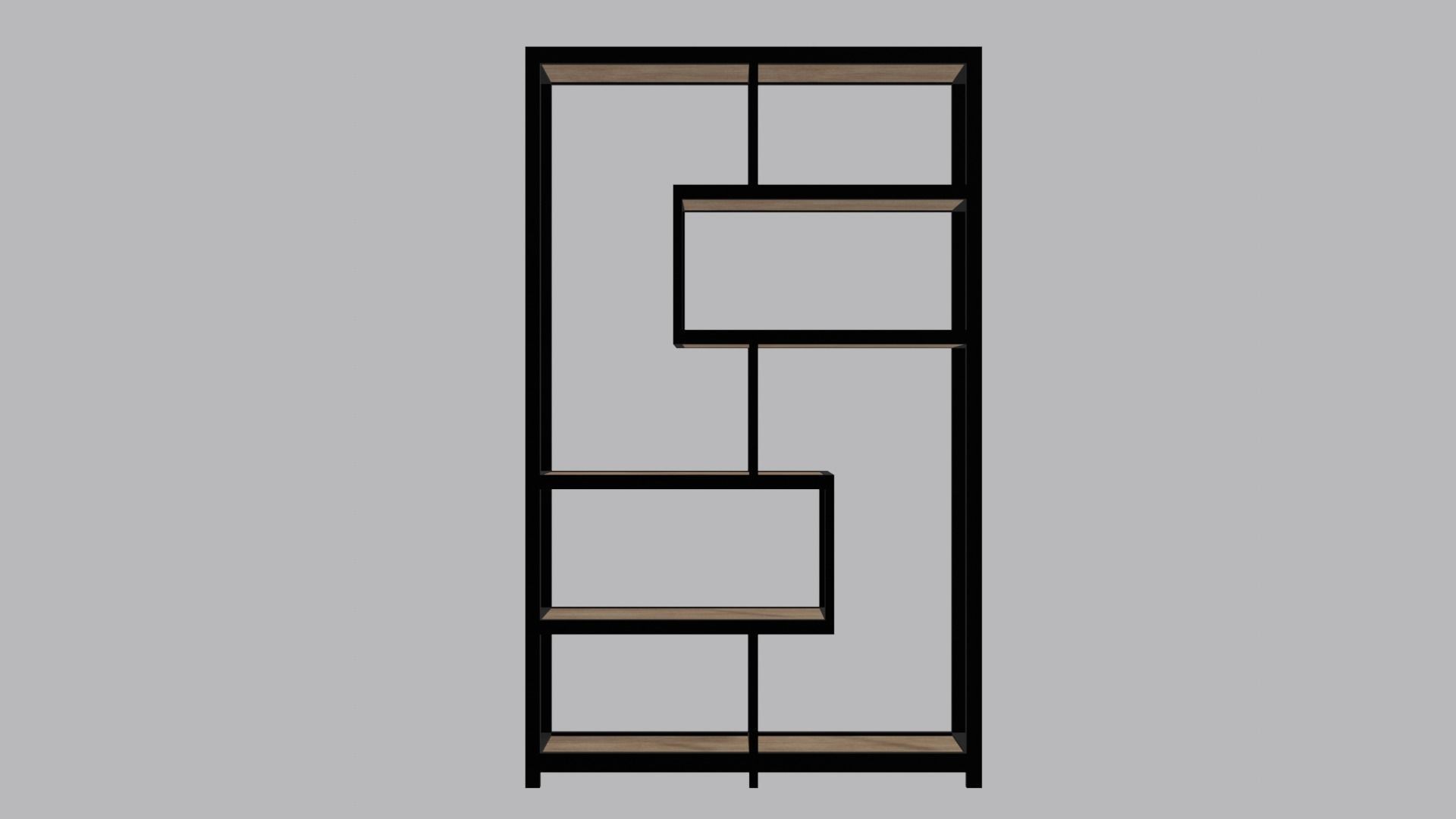 Minimal Library Design 3D model | CGTrader