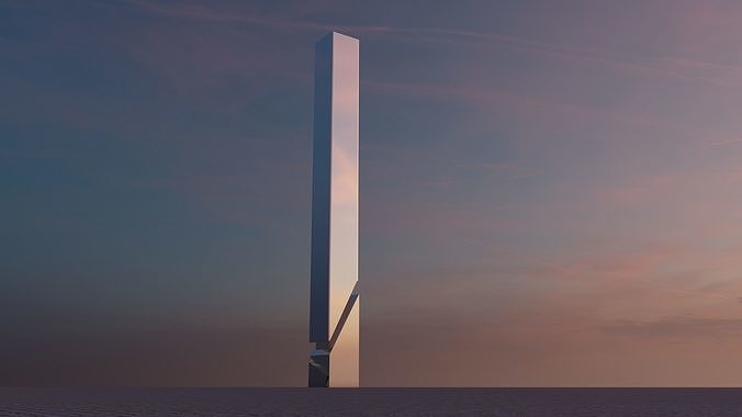 Architectural Skyscraper - SLIT 3D model | CGTrader