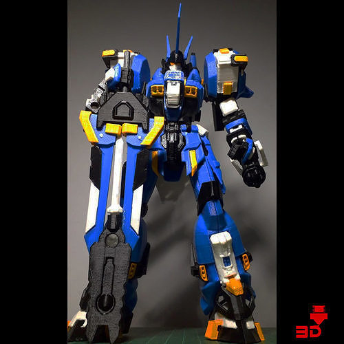 Azure Beowulf - 3D PRINT ACTION FIGURE - BASED ON ALTEISEN RIESE 3D ...