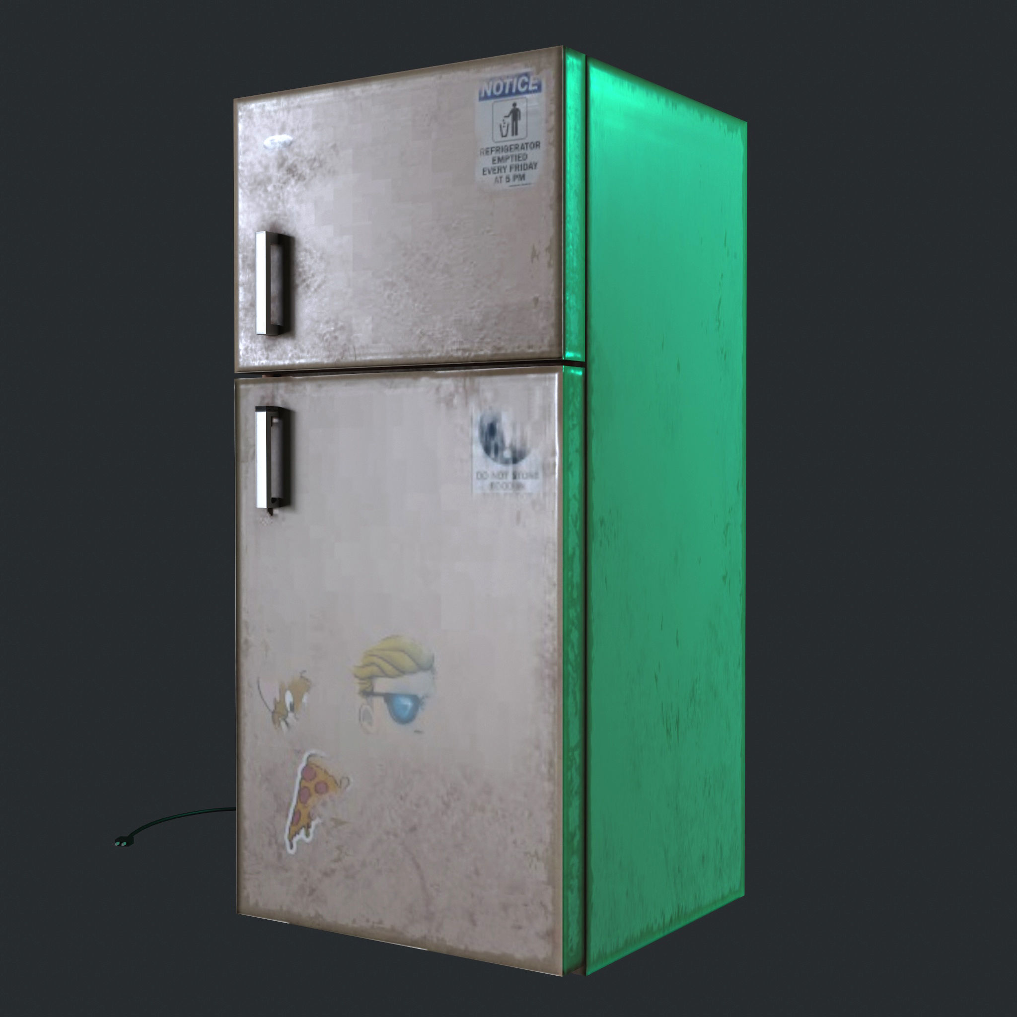 3D model Photorealistic Fridge VR / AR / low-poly | CGTrader