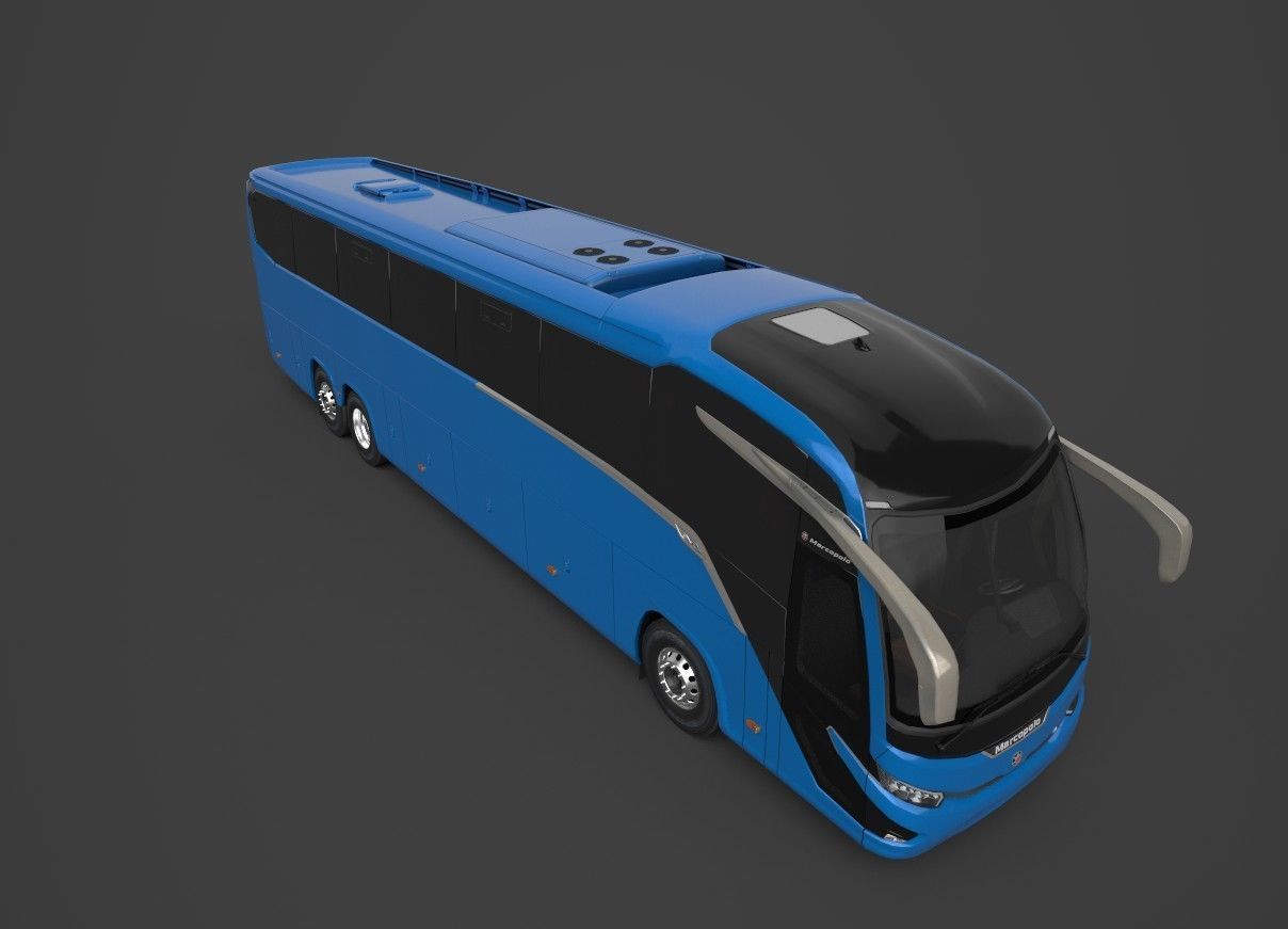 3D model Marcopolo Paradiso G8 1200 2021 VR / AR / low-poly | CGTrader