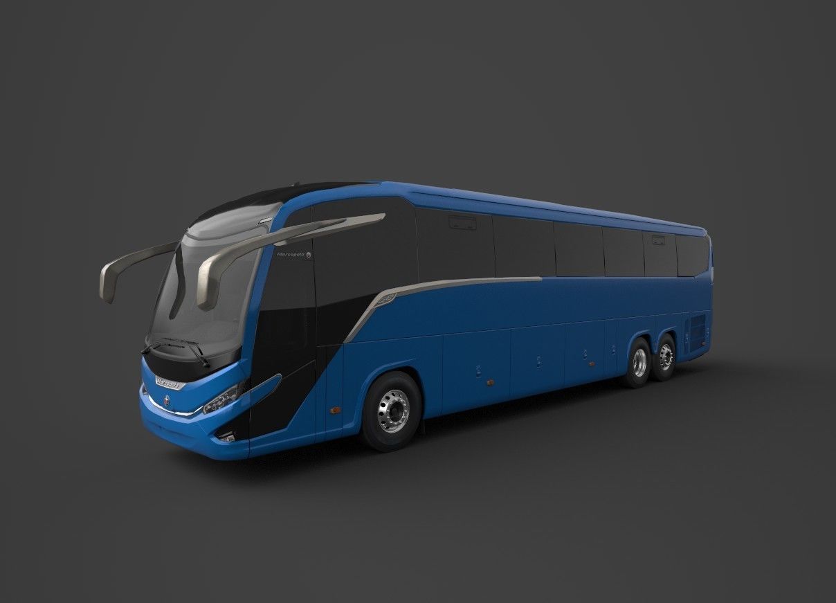 3D model Marcopolo Paradiso G8 1200 2021 VR / AR / low-poly | CGTrader
