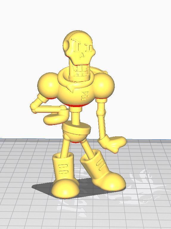 Papyrus Undertale Character 3D print model 3D model 3D printable | CGTrader