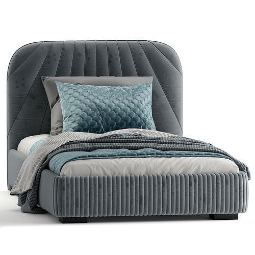 Modern single bed 8 3D model | CGTrader