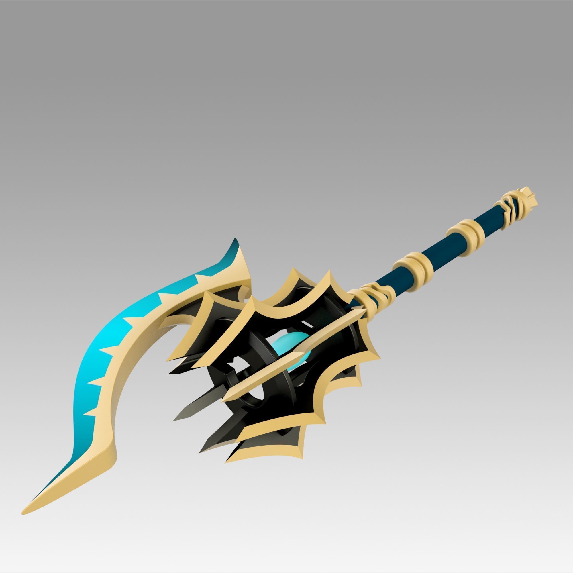 Fate Grand Order Berserker Darius III Two Hatchets 3D model 3D ...