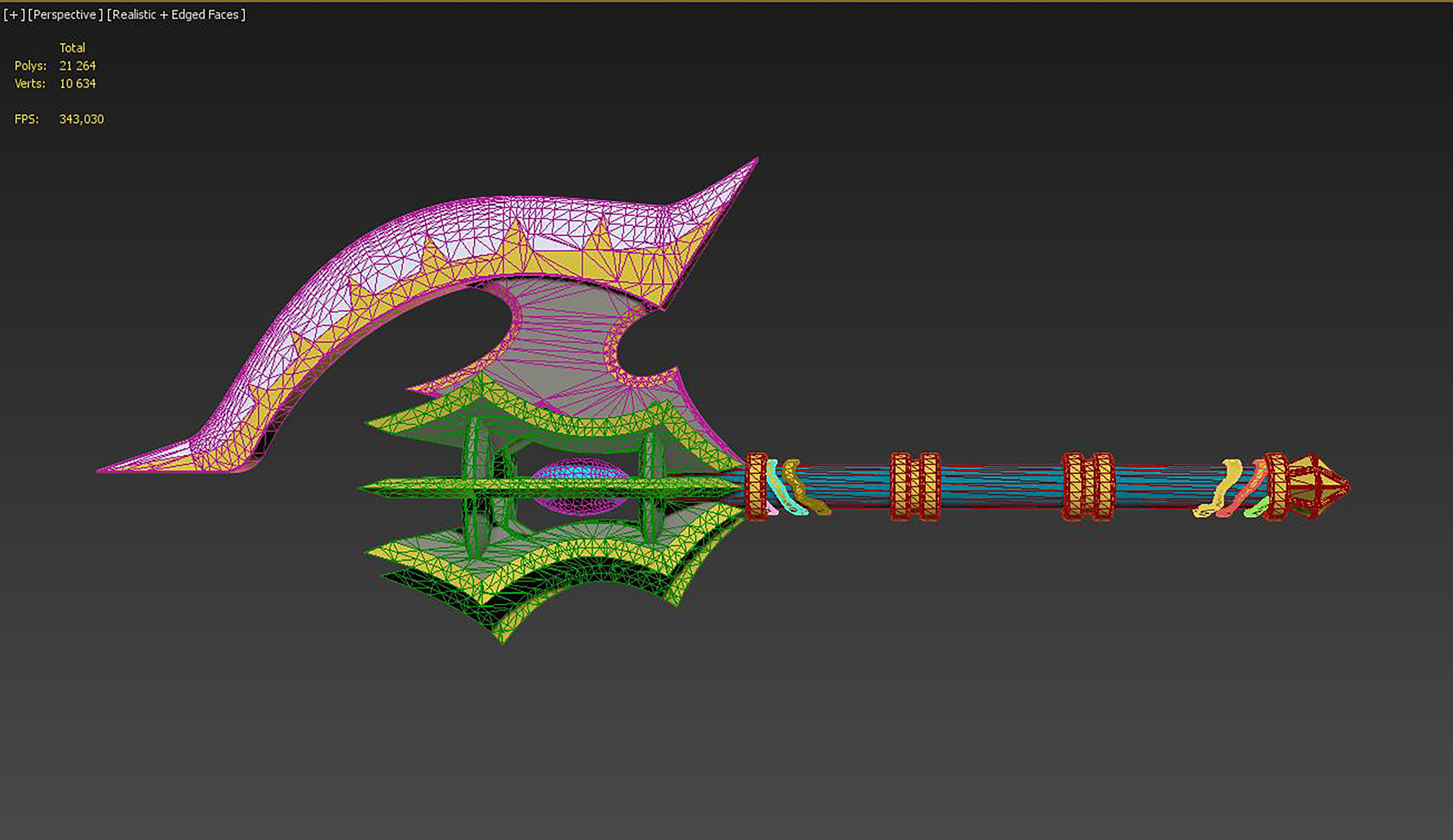 Fate Grand Order Berserker Darius III Two Hatchets 3D model 3D ...