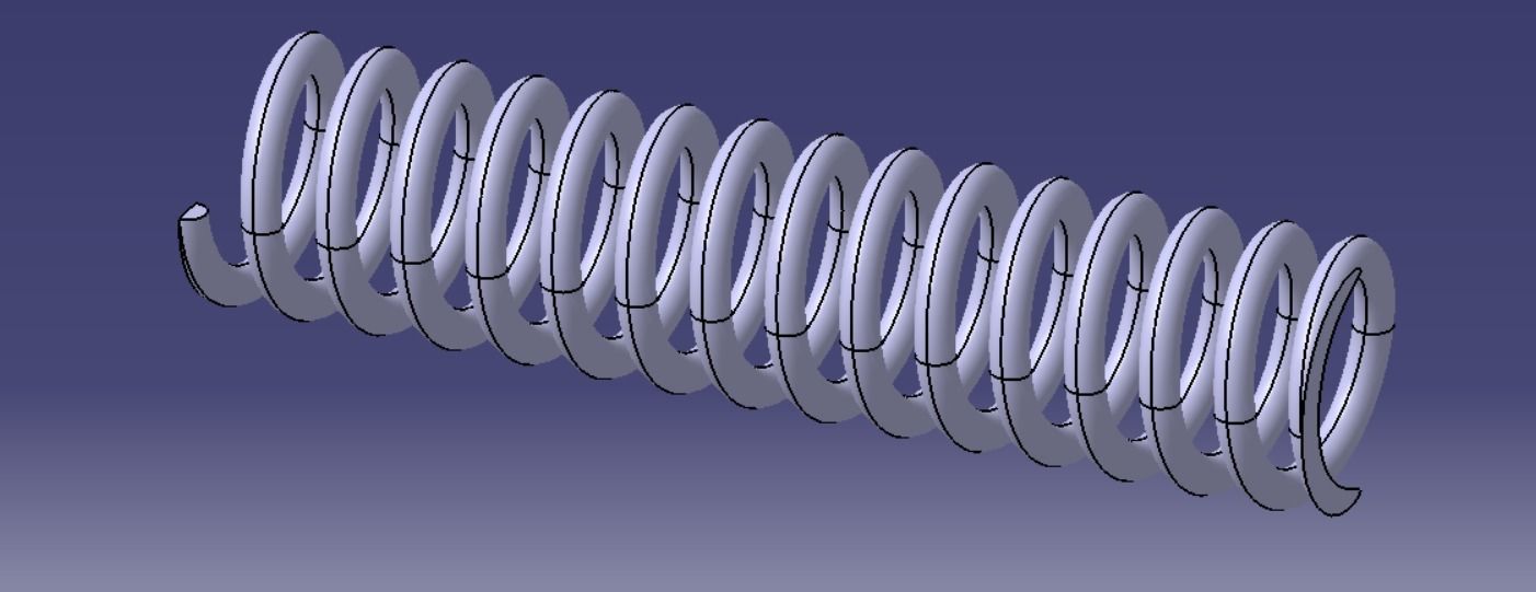 Spring free 3D model | CGTrader