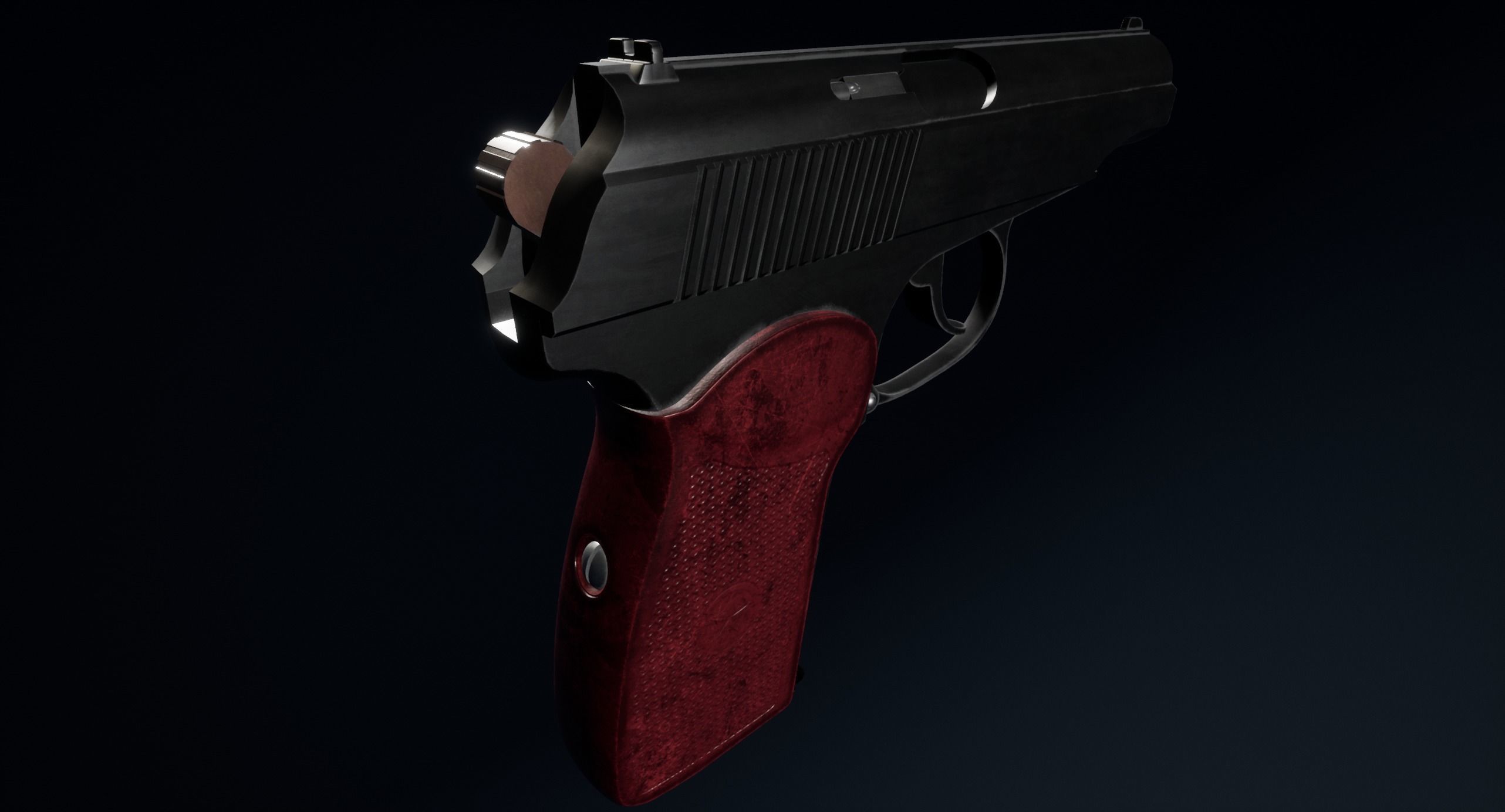 3D model Makarov PBR VR / AR / low-poly | CGTrader