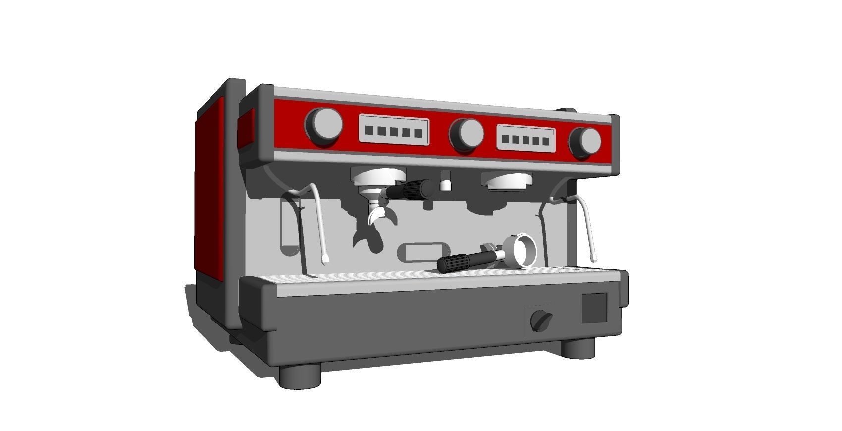Coffee machine 3D model | CGTrader