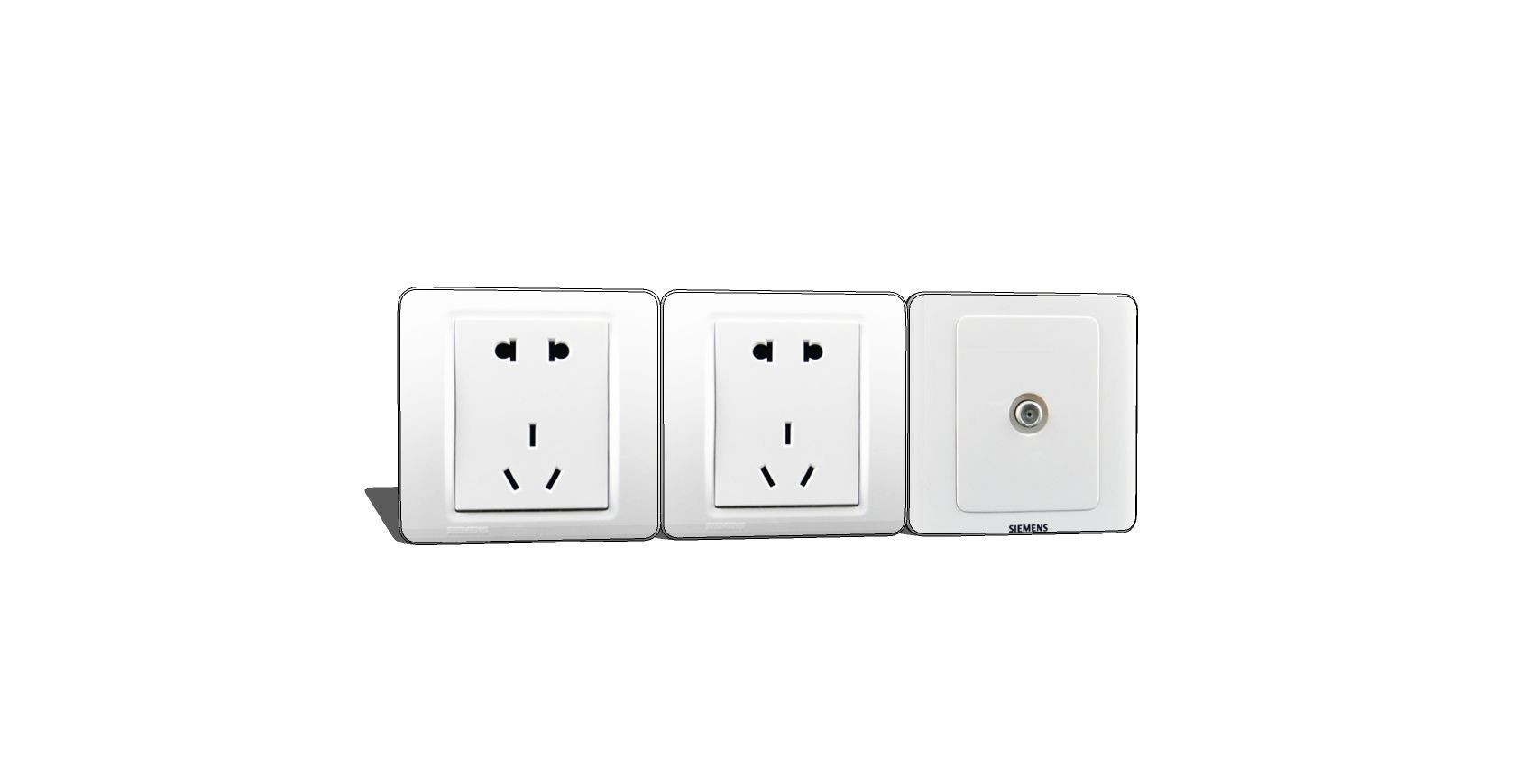 Switch socket 3D model | CGTrader