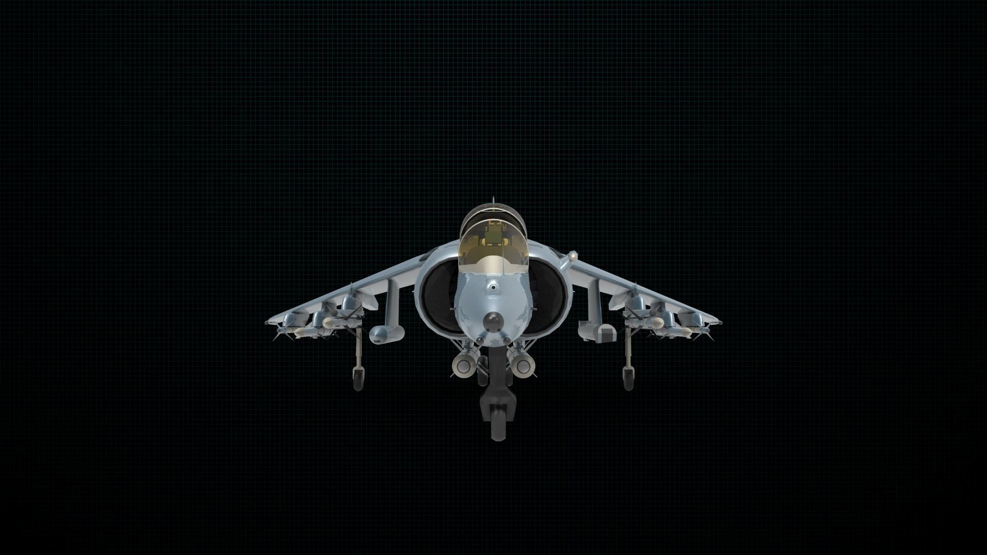 Harrier Jump Jet 3D model | CGTrader
