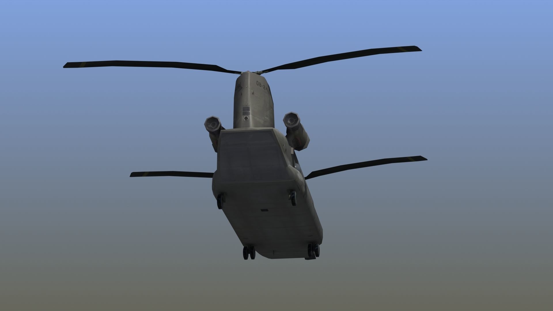 3D model CH47 Chinook Helicopter LD1 VR / AR / low-poly | CGTrader