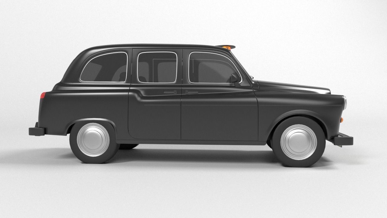 london taxi cab 3D model | CGTrader