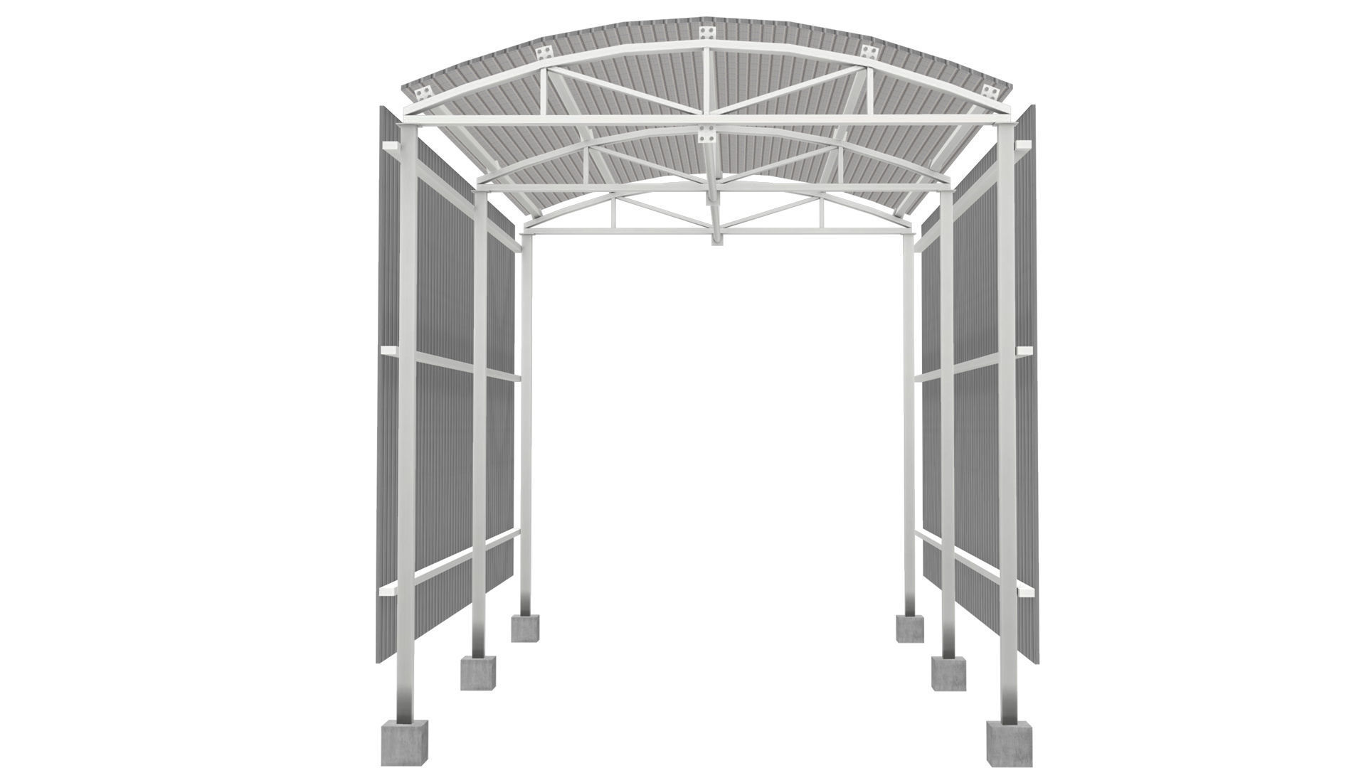 Fragile Roof 3D model | CGTrader