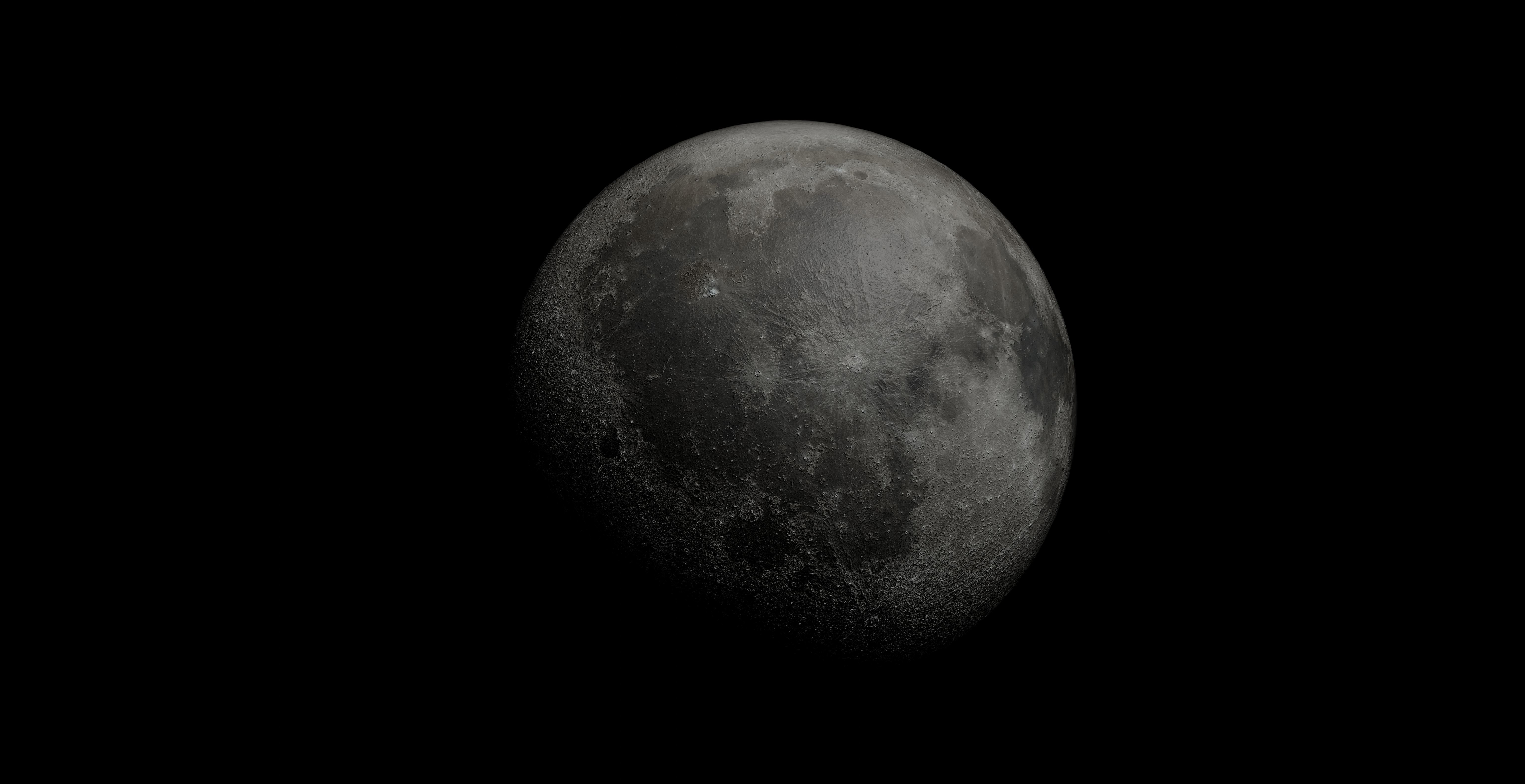 16k High Quality Moon Model 3D model | CGTrader