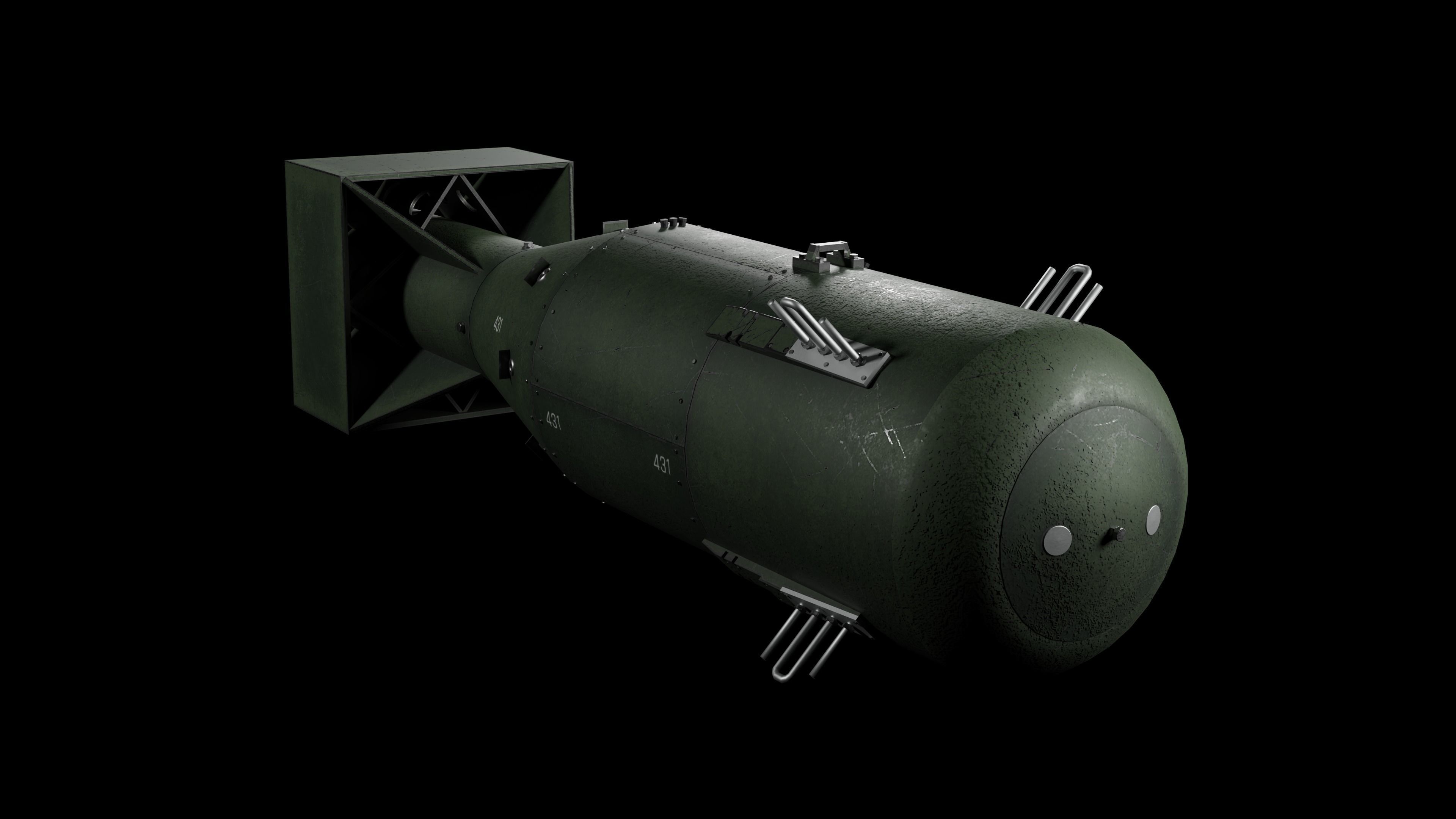 Nuclear bomb 3D model | CGTrader