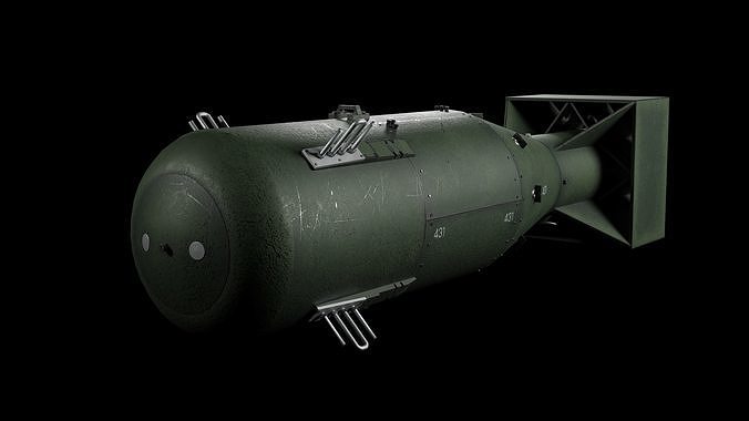 Nuclear bomb 3D model | CGTrader