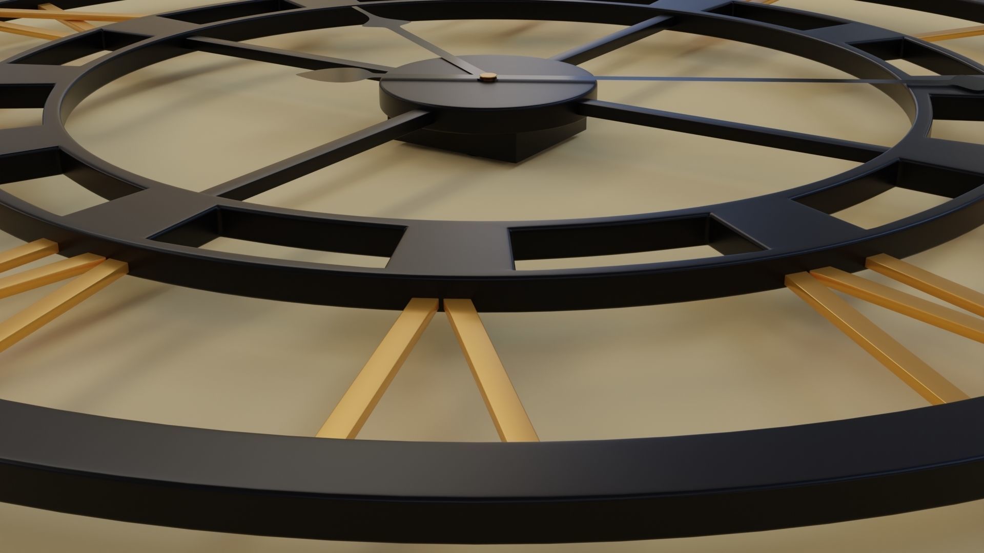 Wall Clock 3D model 3D model | CGTrader