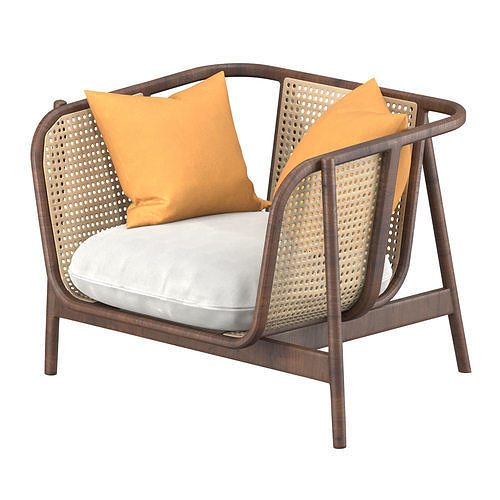 3D model Sofa Cane VR / AR / low-poly | CGTrader