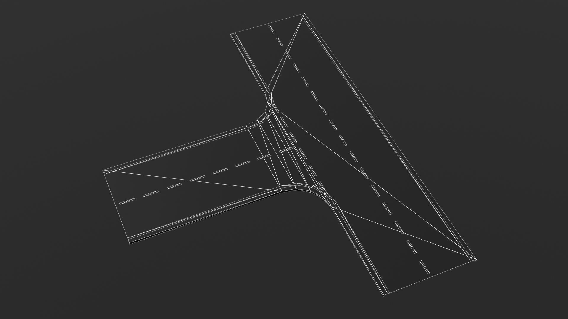 3D model Modular road pack VR / AR / low-poly | CGTrader