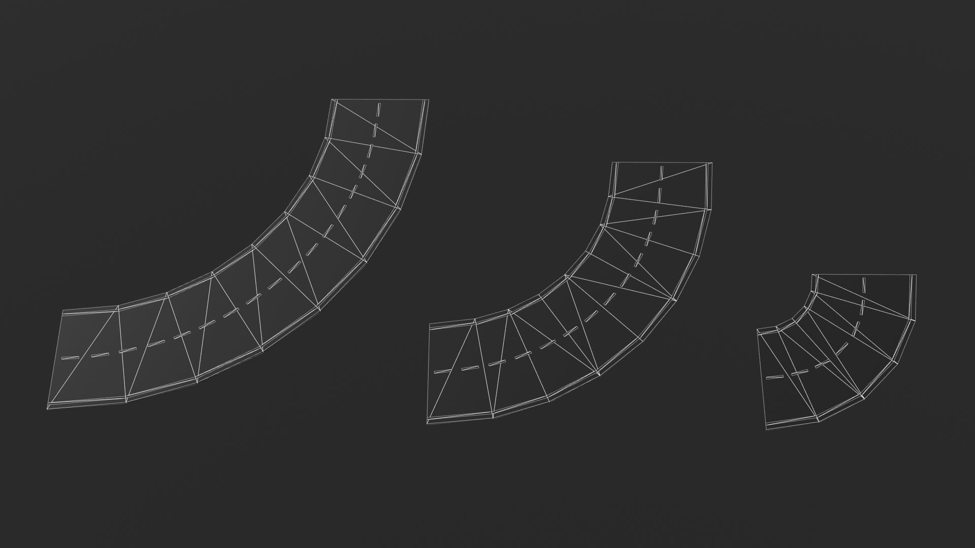 3D model Modular road pack VR / AR / low-poly | CGTrader