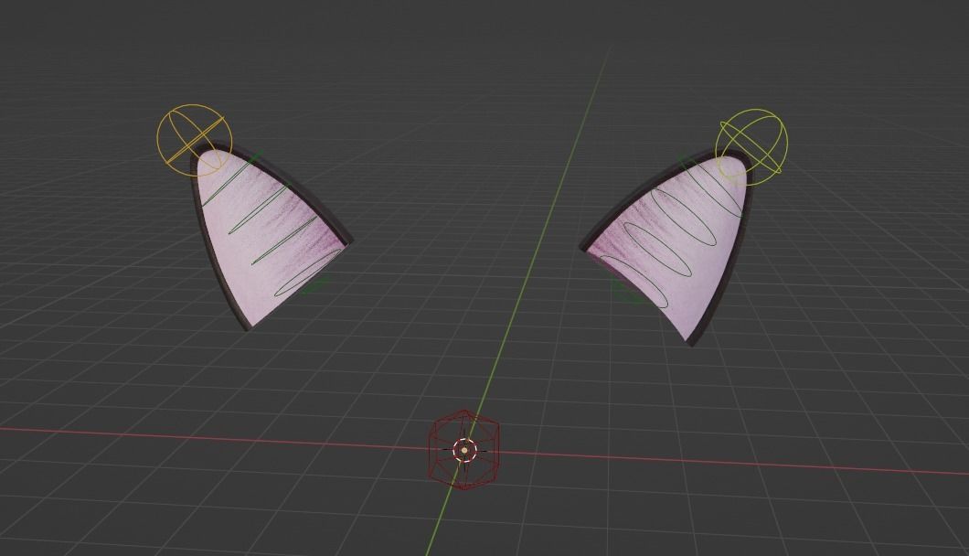3D model Cat ears VR / AR / low-poly | CGTrader
