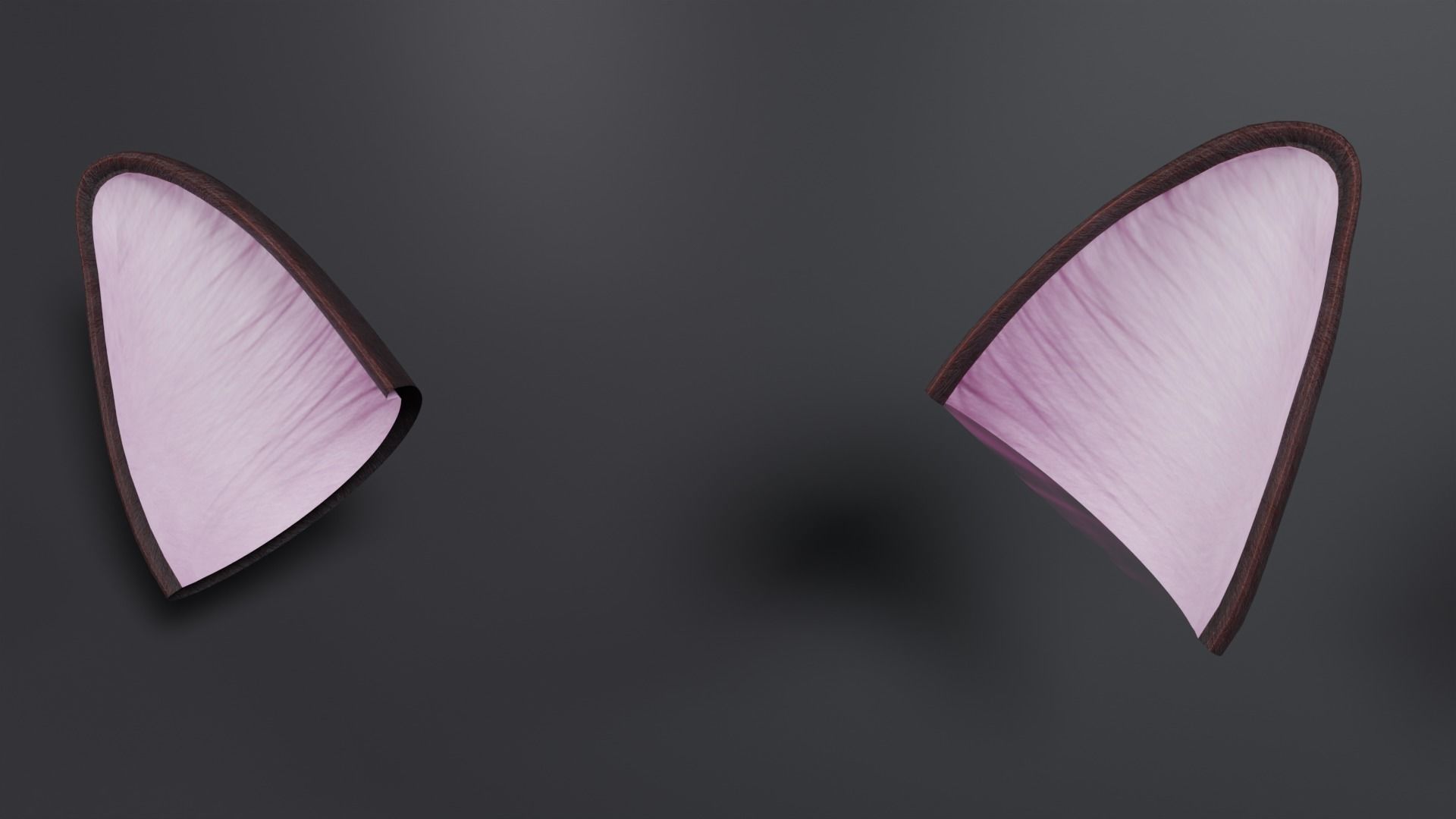 3D model Cat ears VR / AR / low-poly | CGTrader